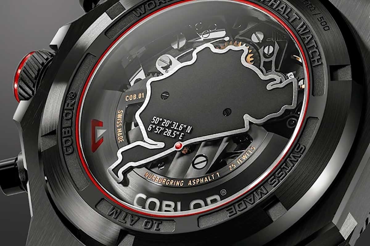 Lanzan el primer reloj hecho con asfalto de Nurburgring | Autocasión