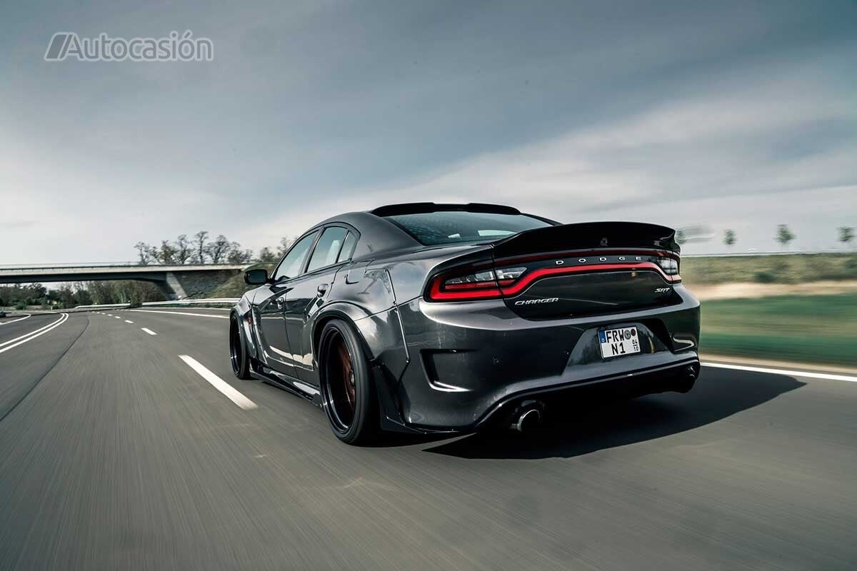No hay un Dodge Charger SRT Hellcat más musculoso que este | Autocasión