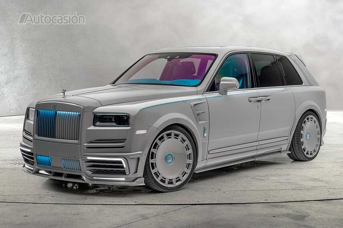 Mansory se vuelve “tímido” con su nueva interpretación del Rolls-Royce ...