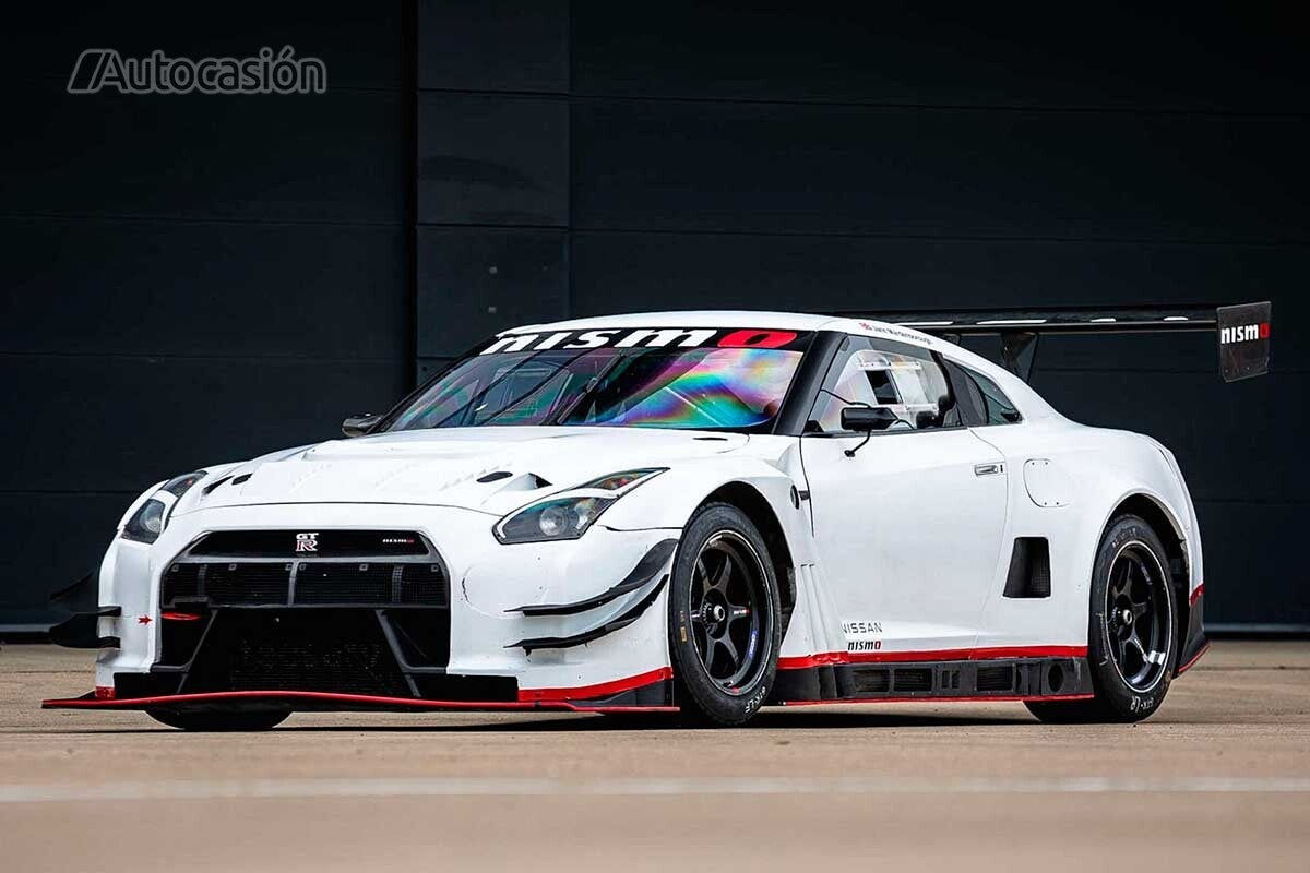 El Nissan GT-R NISMO R35 GT3 de la película “Gran Turismo”, a subasta ...
