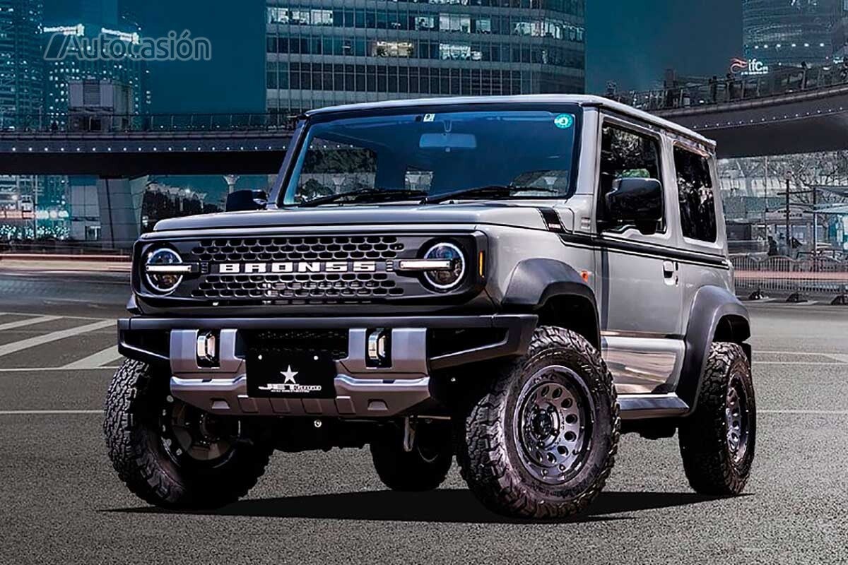 Este especialista japonés convierte tu Suzuki Jimny en todo un Ford ...