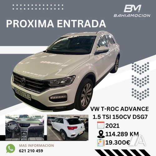 VOLKSWAGEN T-Roc (2022) - 20.600 € en Cádiz