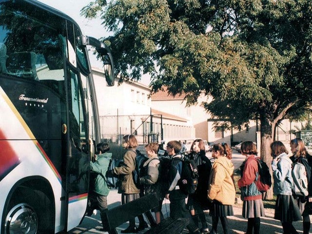 Utiliza el autobús escolar de forma segura