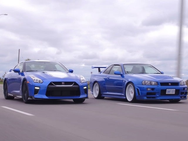 Nissan R34 Skyline GT-R vs R35 GT-R: ¿con cuál te quedarías? | Autocasión