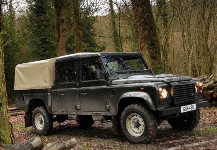 LAND-ROVER Comercial Defender Comer. 110 Pick Up Doble Cabina E 4p 2007 ...