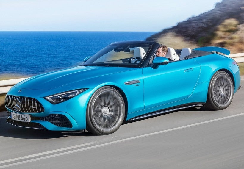 MERCEDES-BENZ Clase AMG SL 55 4Matic+ Aut. 2p 2022 | Ficha técnica ...