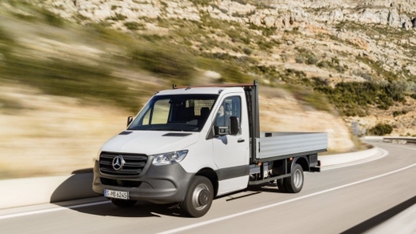 MERCEDES-BENZ Sprinter Chasis Doble Cabina 314CDI Medio tT 4p 2018 ...
