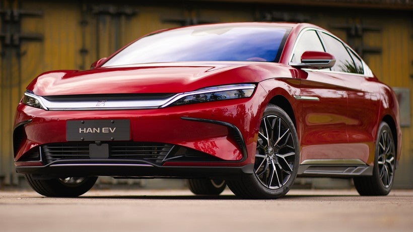 BYD Han Executive Berlina mediana o grande de nuevo en