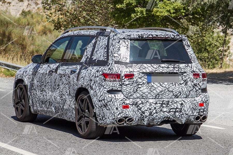 Fotos espía del nuevo Mercedes GLB 45 AMG 4Matic 2020 | Autocasión