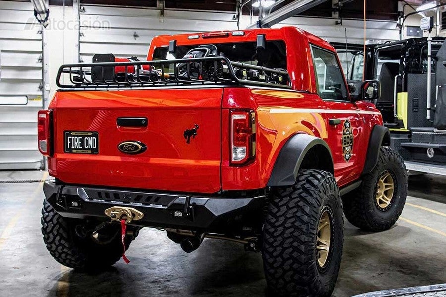 Ford Bronco Fire Command, ahora pick up de dos puertas | Autocasión